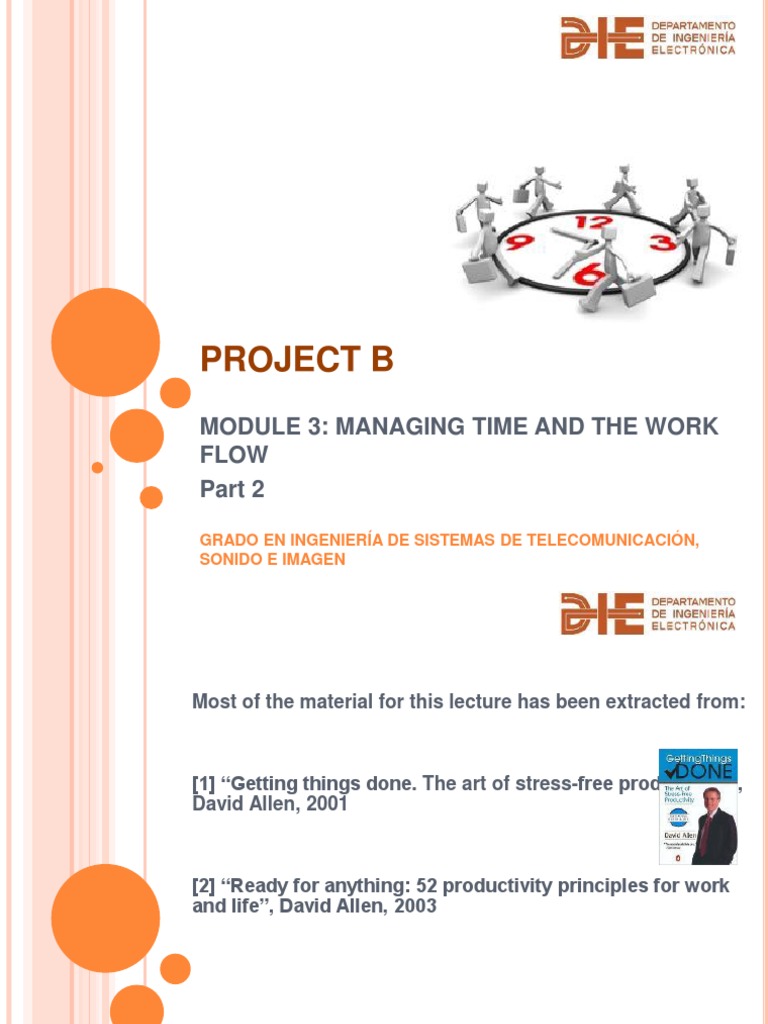 Time Managing and Work Flow | PDF | Business | Computing And ...