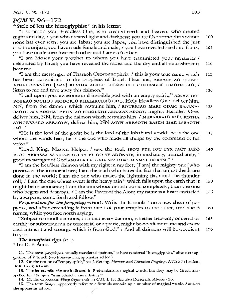 Betz - Rite of The Headless One | PDF