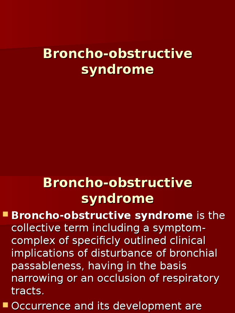 5. Bronchial Obstruction | Bronchitis | Chronic Obstructive Pulmonary ...