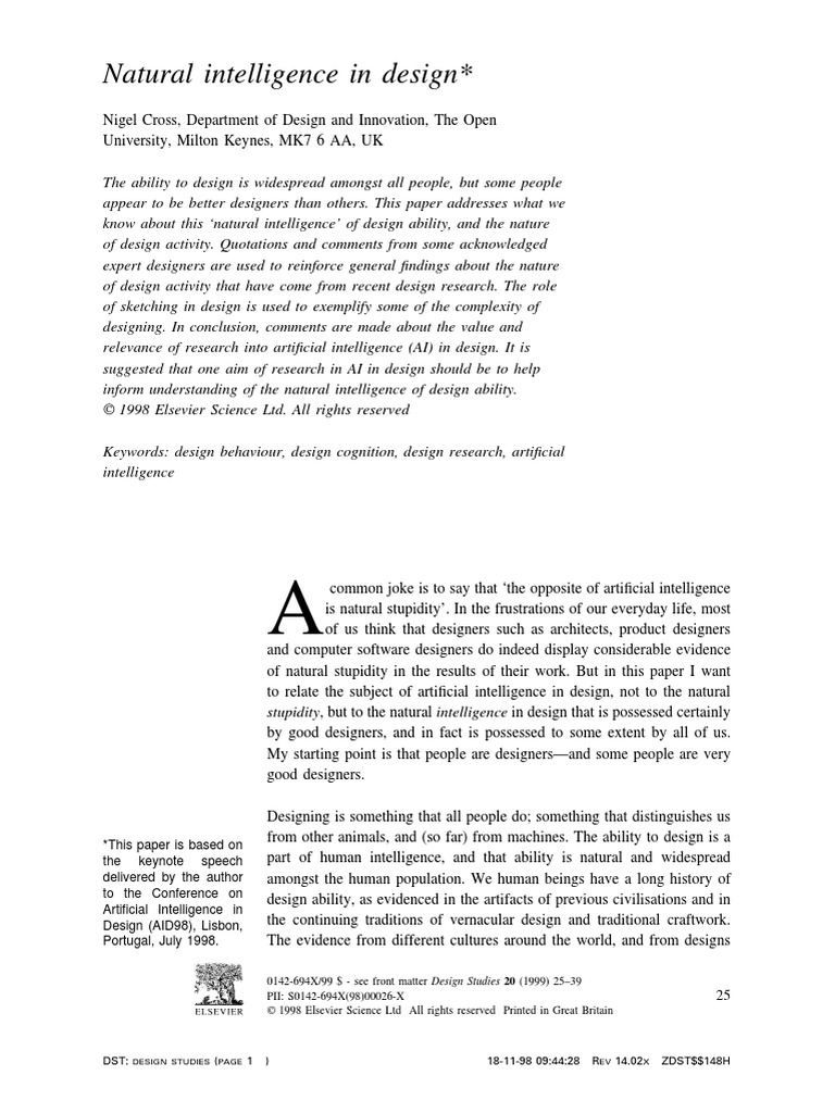 (Importante) NaturalIntelligence | PDF | Artificial Intelligence | Intelligence (AI) & Semantics