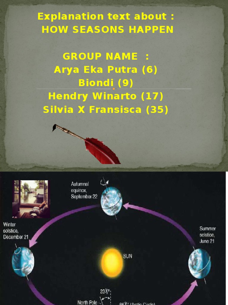 How Seasons Change on Earth | PDF | History