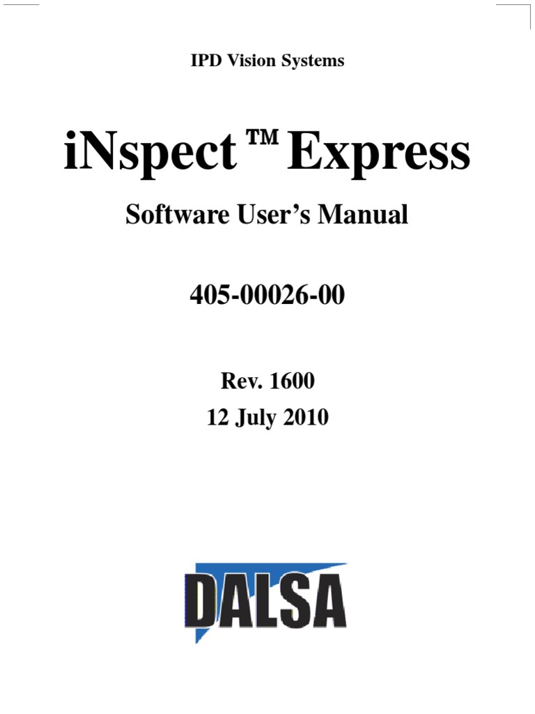 DALSA Boa Manual en PDF | PDF | Exposure (Photography) | Shutter Speed