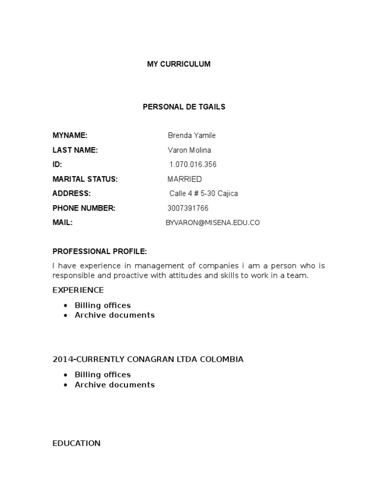 My Curriculum | PDF | Career & Growth | Social Science