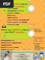 Classic Menu Sequence | PDF | Entrée | Salad