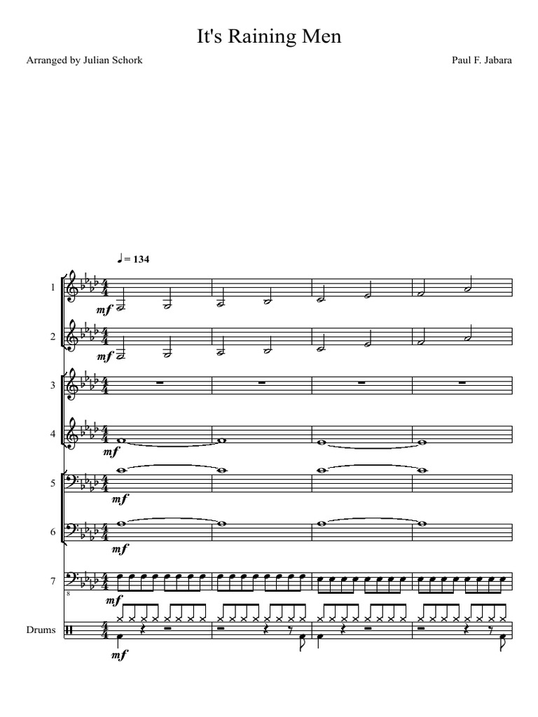 Its Raining Men PDF | PDF | Science & Mathematics