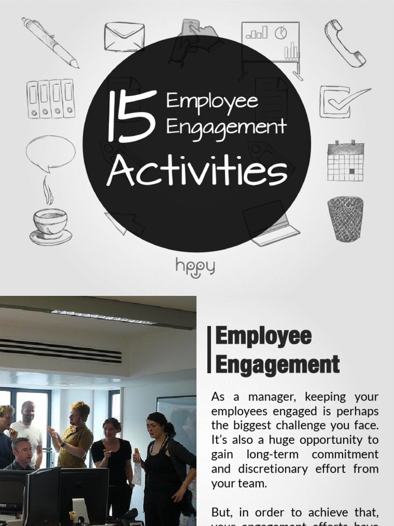 15 Employee Engagement Activities That You Can Start Doing Now | PDF ...