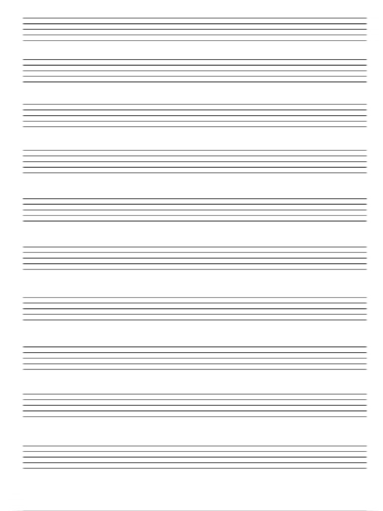 Hojas Pautadas | PDF