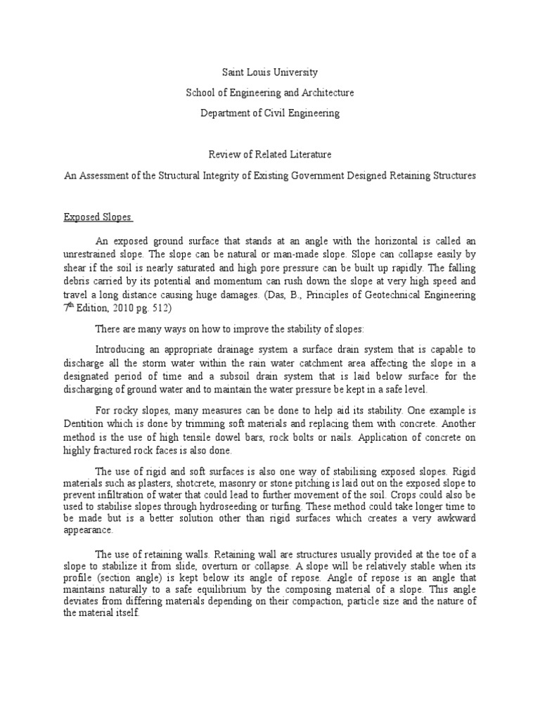 Review of Related Literature | Building Engineering | Physics & Mathematics