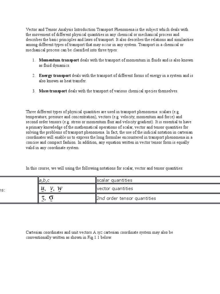 Vector and Tensor Analysis | PDF | Tensor | Euclidean Vector