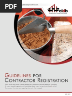 Summary of Cidb Category and Specialisation | PDF | Concrete ...