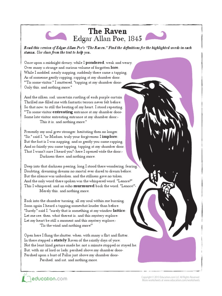 The Raven | PDF | The Raven