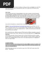 Microsoft Project Keyboard Shortcuts | PDF | System Software | Text