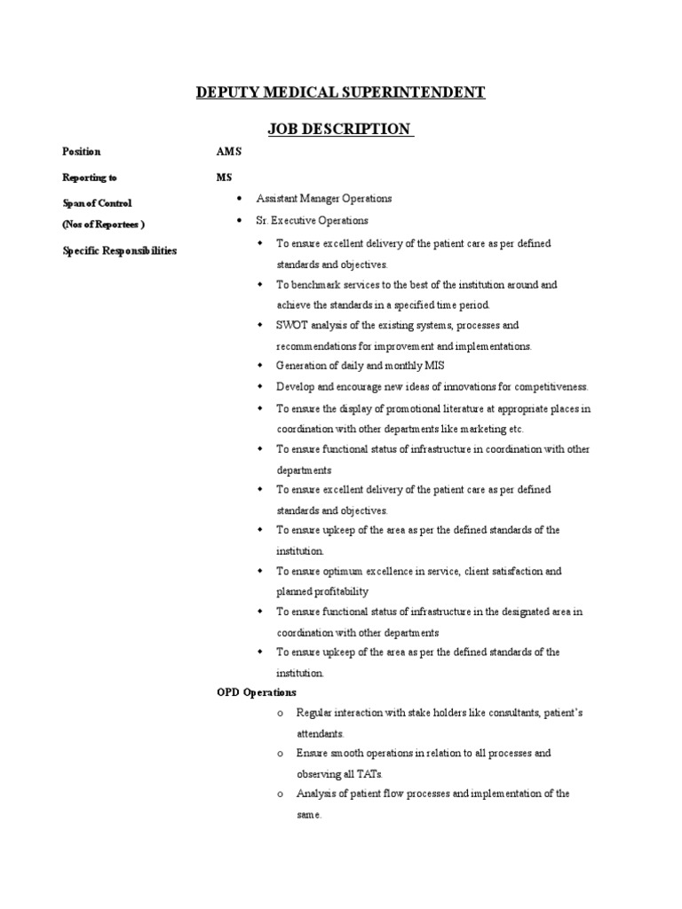 Optimizing Patient Care Through Effective Operations Management: The ...