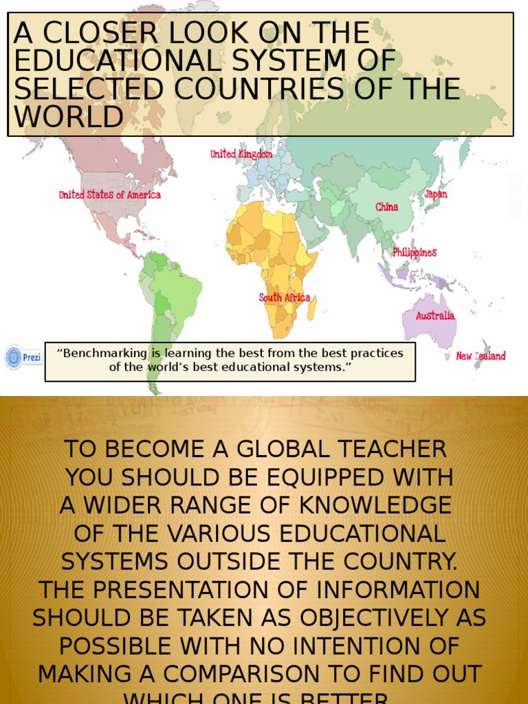 Global Education Systems Overview | PDF | Students | State School