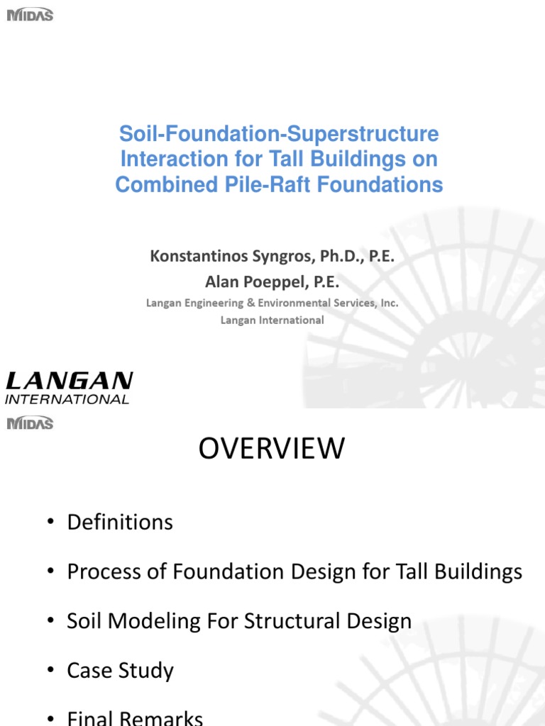 Piled Raft Foundation For High Rise Buildings | PDF | Geotechnical ...