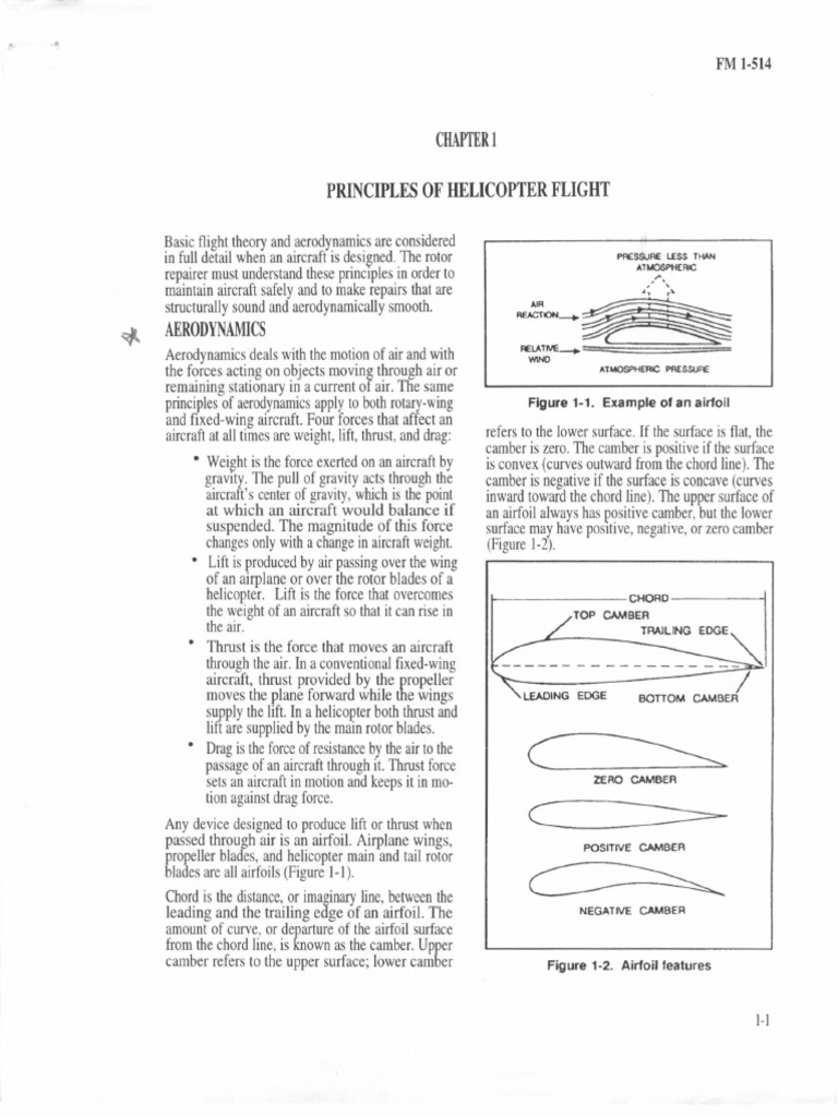 Principles of Helicopter Flight PDF | PDF