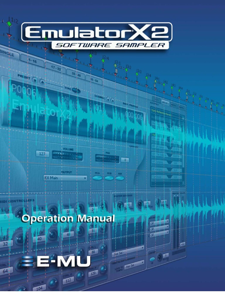 Emulator X2 Manual | PDF | Synthesizer | Tempo