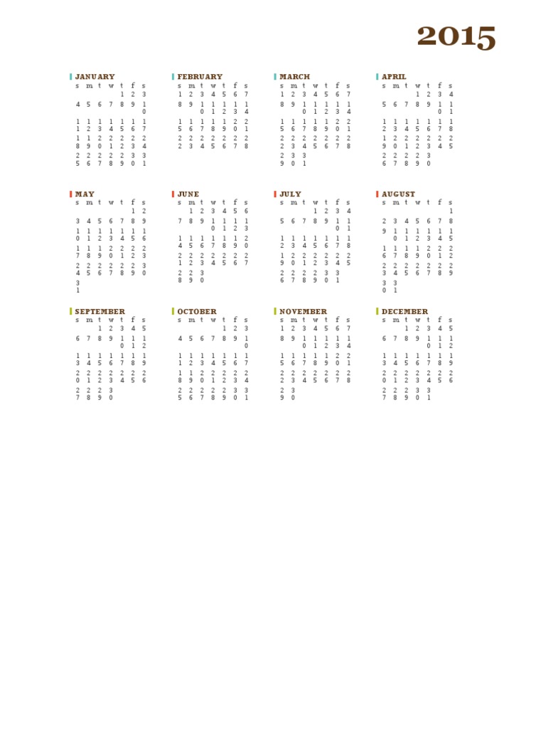 Calendar | PDF