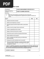 Evm - Nciii - CBLM - Plan and Develop Event Proposal or Bid | PDF
