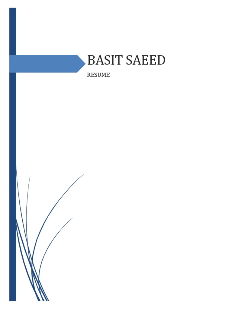 Basit Saeed | PDF | Computers