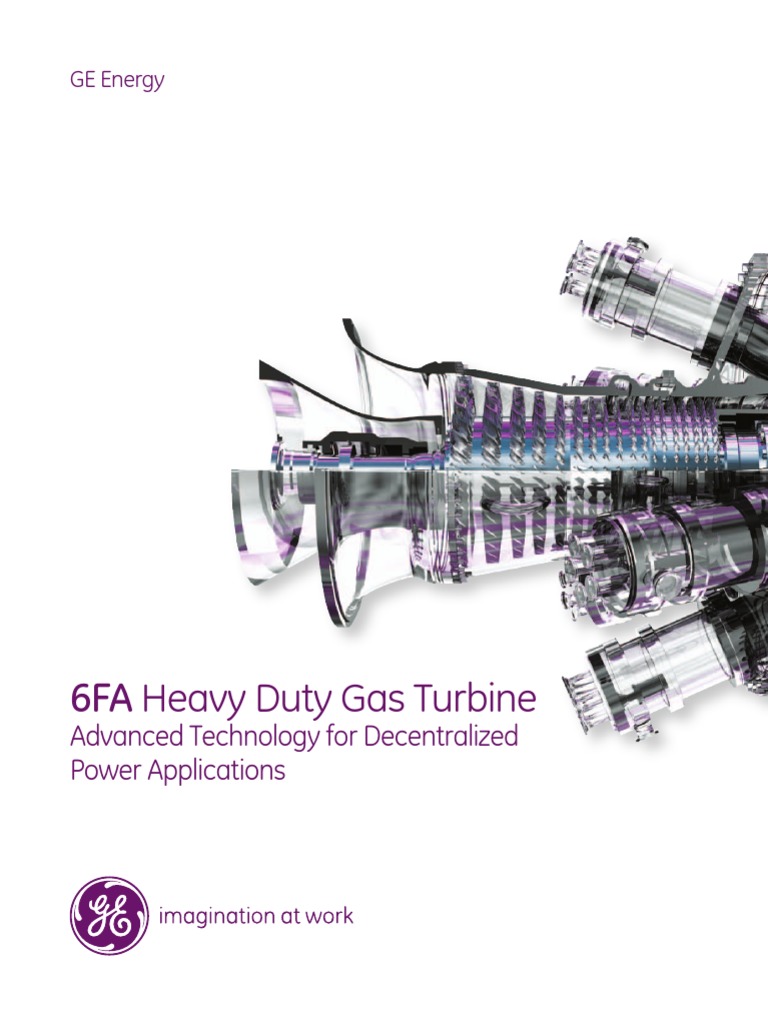 6FA HDGT Product Brochure-GEA17987 | Gas Turbine | Turbine