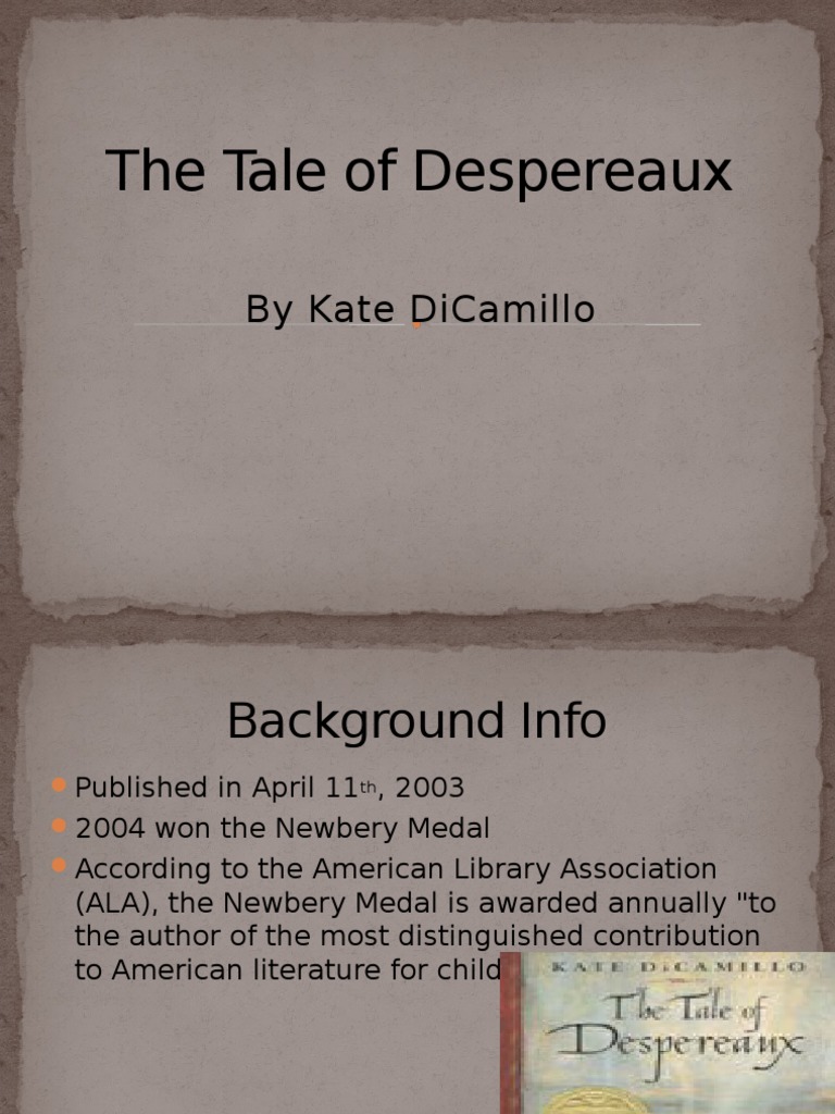 The Tale of Despereaux | PDF