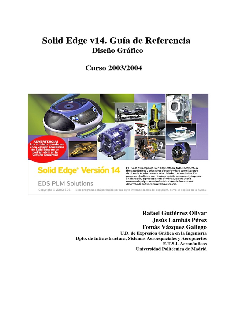 02-01manual SolidEdge V14 | PDF | Curva | Elipse