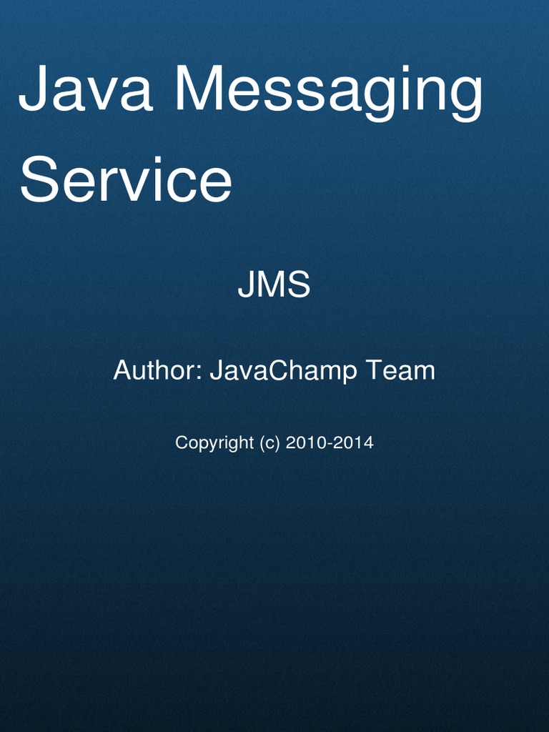 Java Message Service JMS Mock Exams | Creative Commons License ...