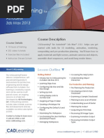 Sketchup Syllabus: Google Sketchup Master Course Duration: 3 Week | PDF ...