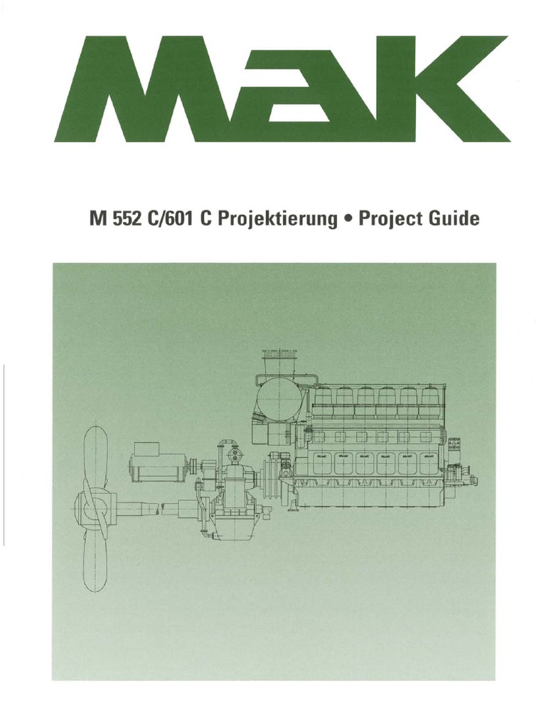 MAK M 552C-601C Project Guide | PDF