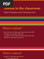 PEDS Score Form | PDF | Autism | Behavioural Sciences
