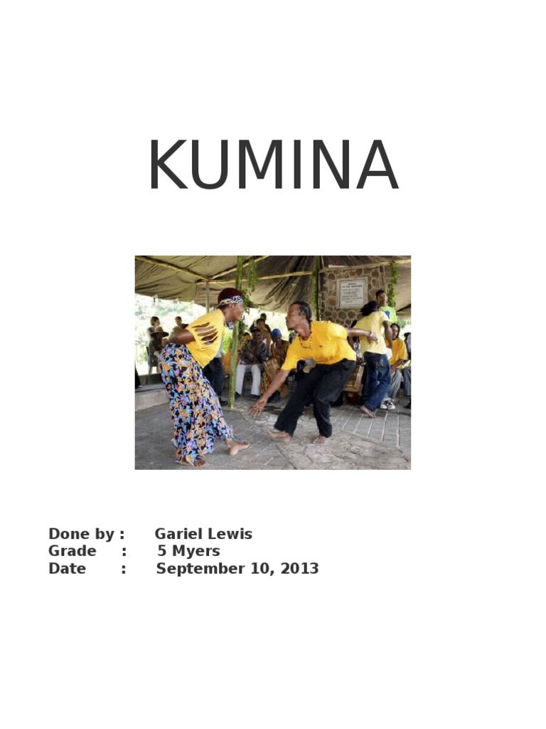 Gariel's Homework - Kumina | Dances (30 views)