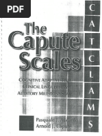 Capute-Scales Excerpt | PDF | Mental Disorder | Intellectual Disability