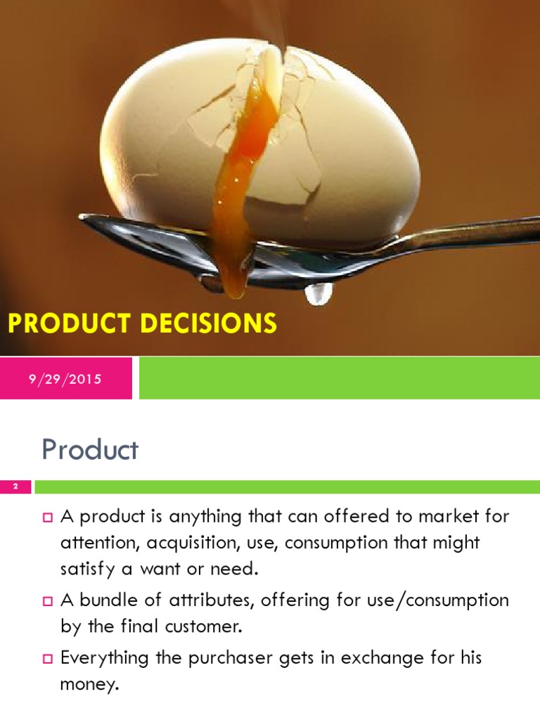 Product Decisions | PDF | Brand | Product (Business)