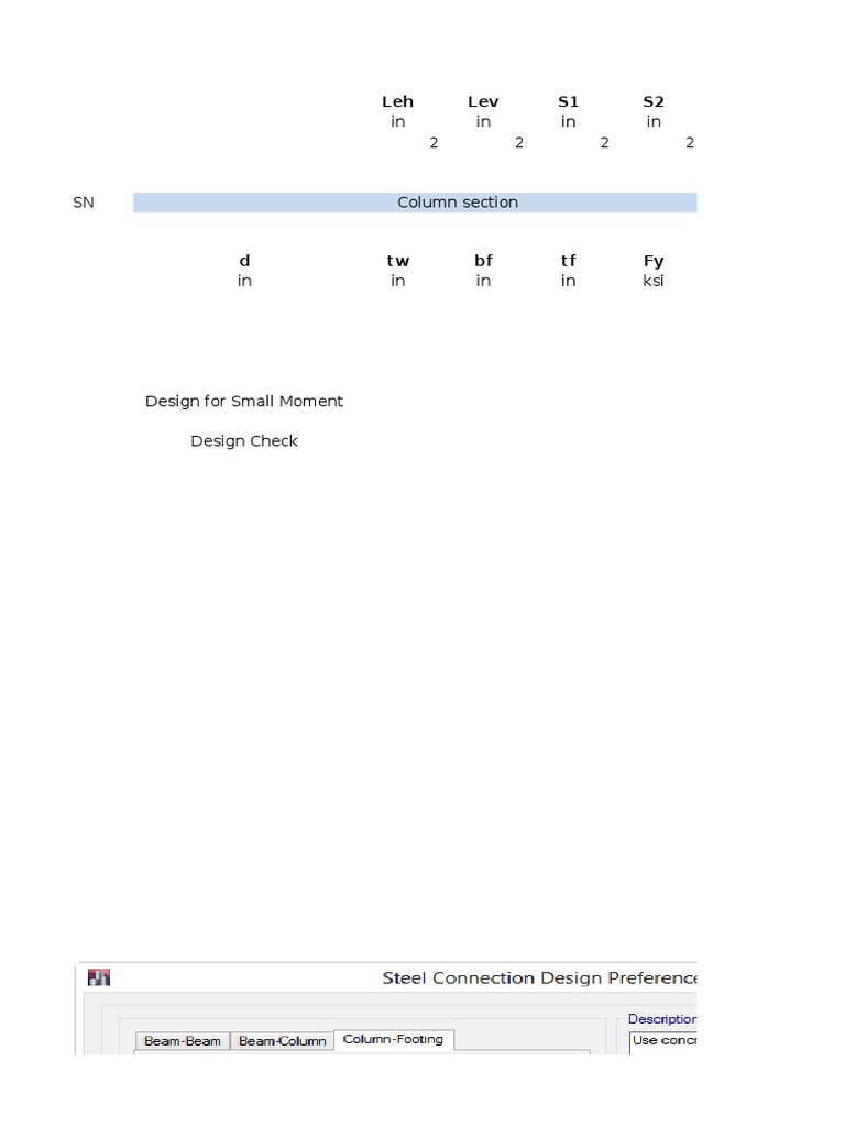 RC Design Spreadsheets - Working Sheet | PDF | Strength Of Materials ...