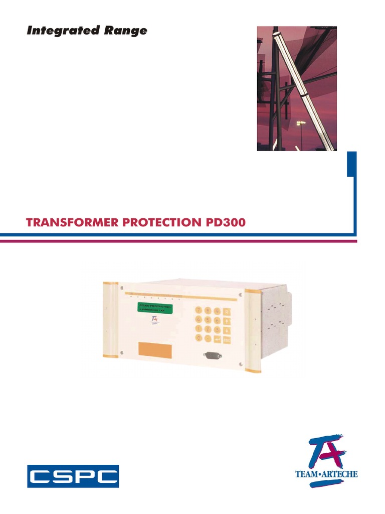 PD300 | PDF | Relay | Transformer