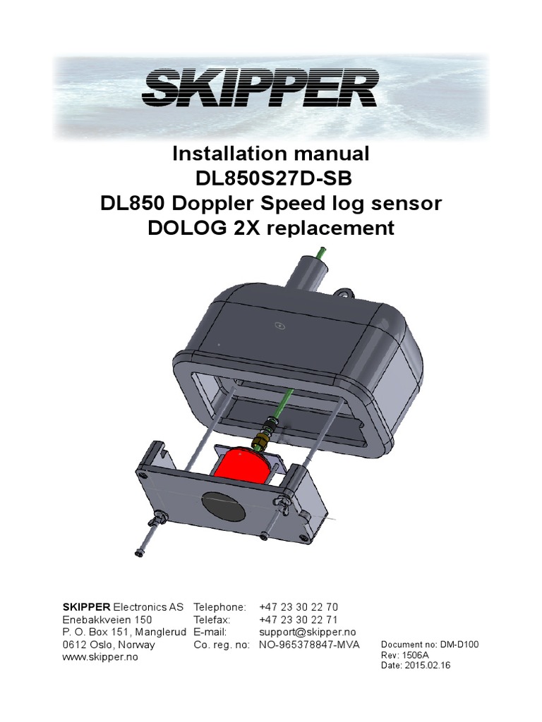 DM-D100 Inst Oper Manual DL850 Dolog 2X Replacement | PDF | Nut ...