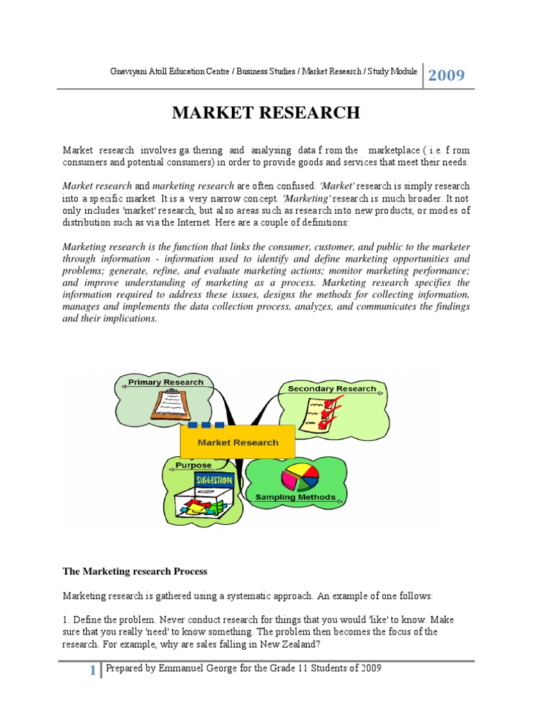 Market Research | PDF | Focus Group | Survey Methodology