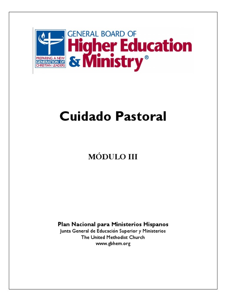 Cuidado Pastoral | PDF | Comportamiento | Toma de decisiones