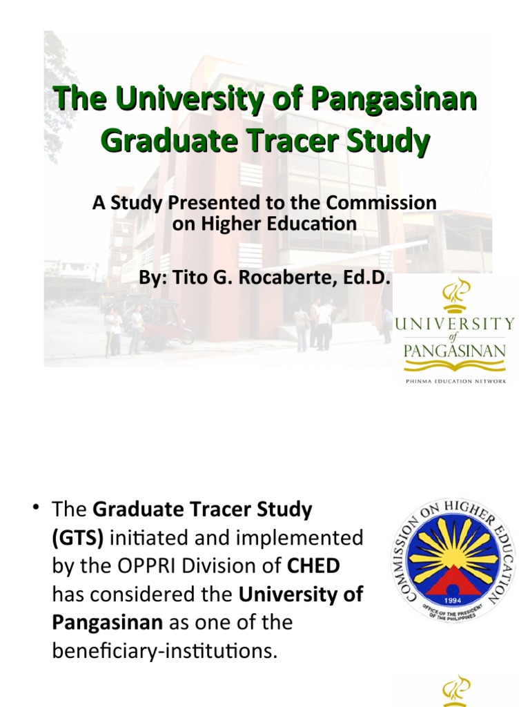 Pangasinan Graduate Tracer Study Insights | PDF | Critical Thinking ...
