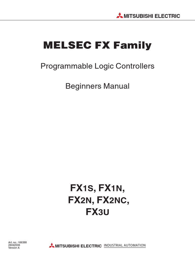 FX - Mitsubishi PLC Learning Complete (Instructions and Examples) | PDF ...