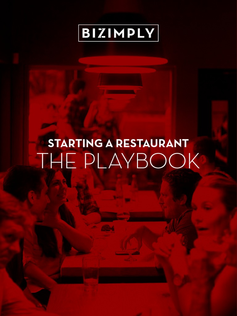 Starting A Restaurant The Playbook... | PDF | Franchising | Lease