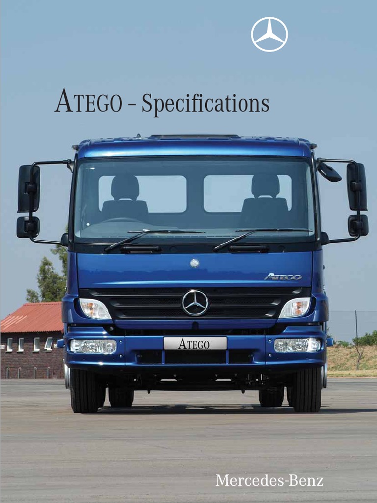 ATEGO - Specifications | PDF | Manual Transmission | Automatic Transmission