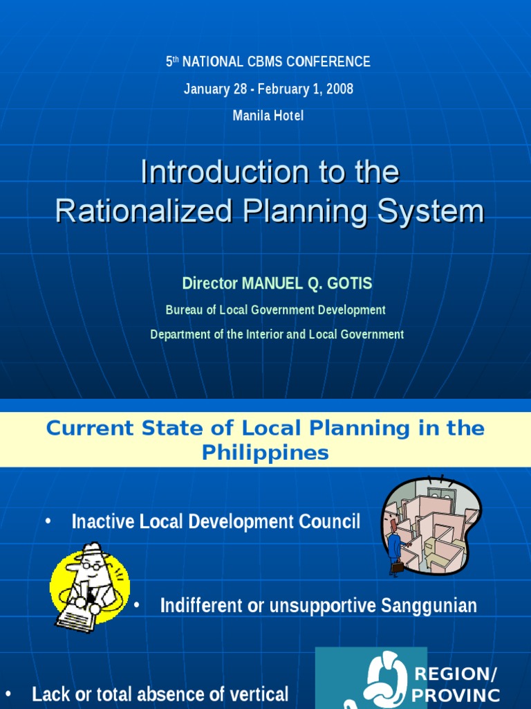 Rationalized Local Planning in the Philippines | PDF | Governance | Policy