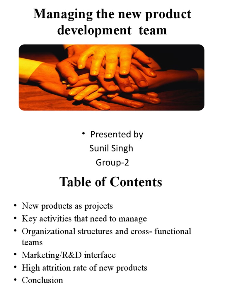 Managing New Product Development Teams | PDF | New Product Development ...