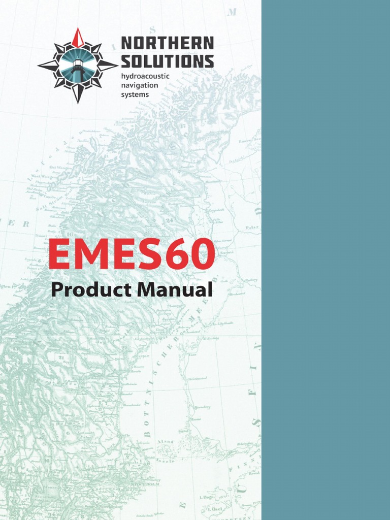 EMES60 Manual PDF | PDF | Input/Output | Sonar