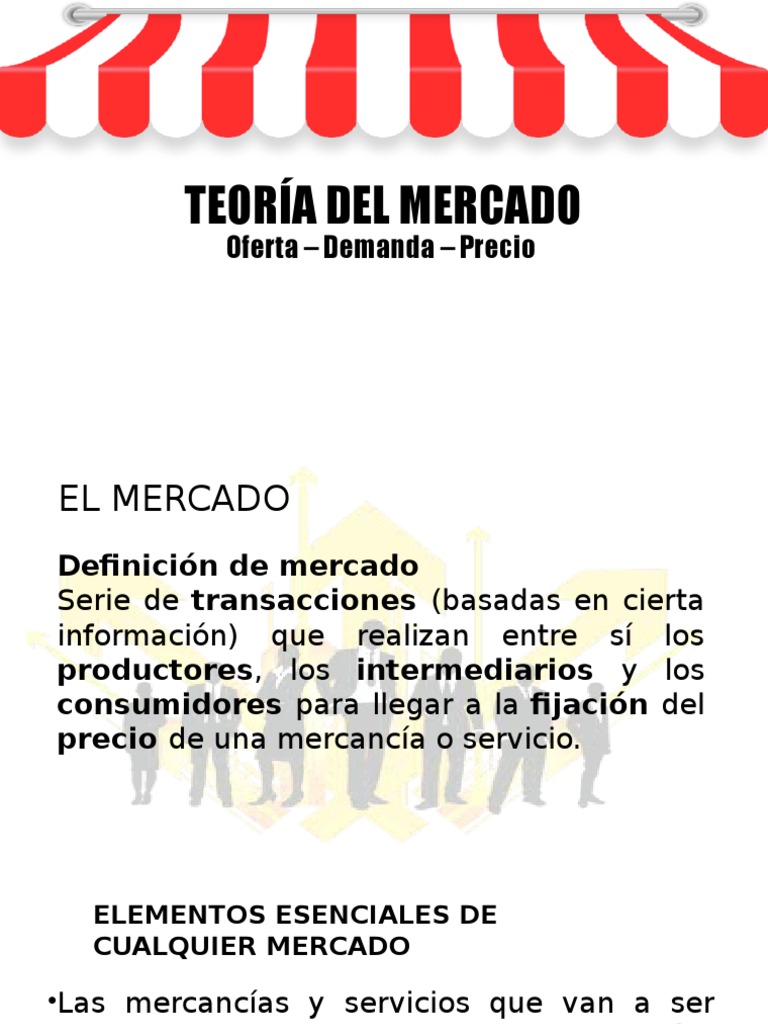 Teoria de Mercado - Oferta, Demanda y Precio | PDF | Oferta (economía ...