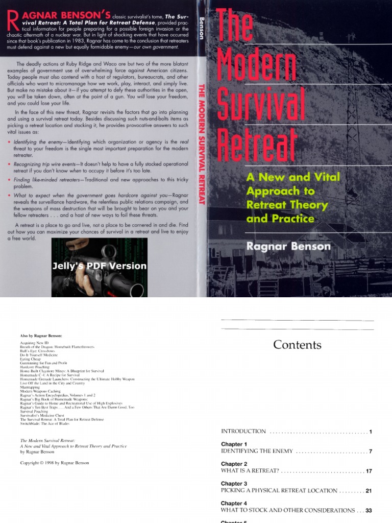 Benson, Ragnar - The Modern Survival Retreat | PDF
