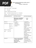 Cricket Scoring Symbols for Juniors | PDF
