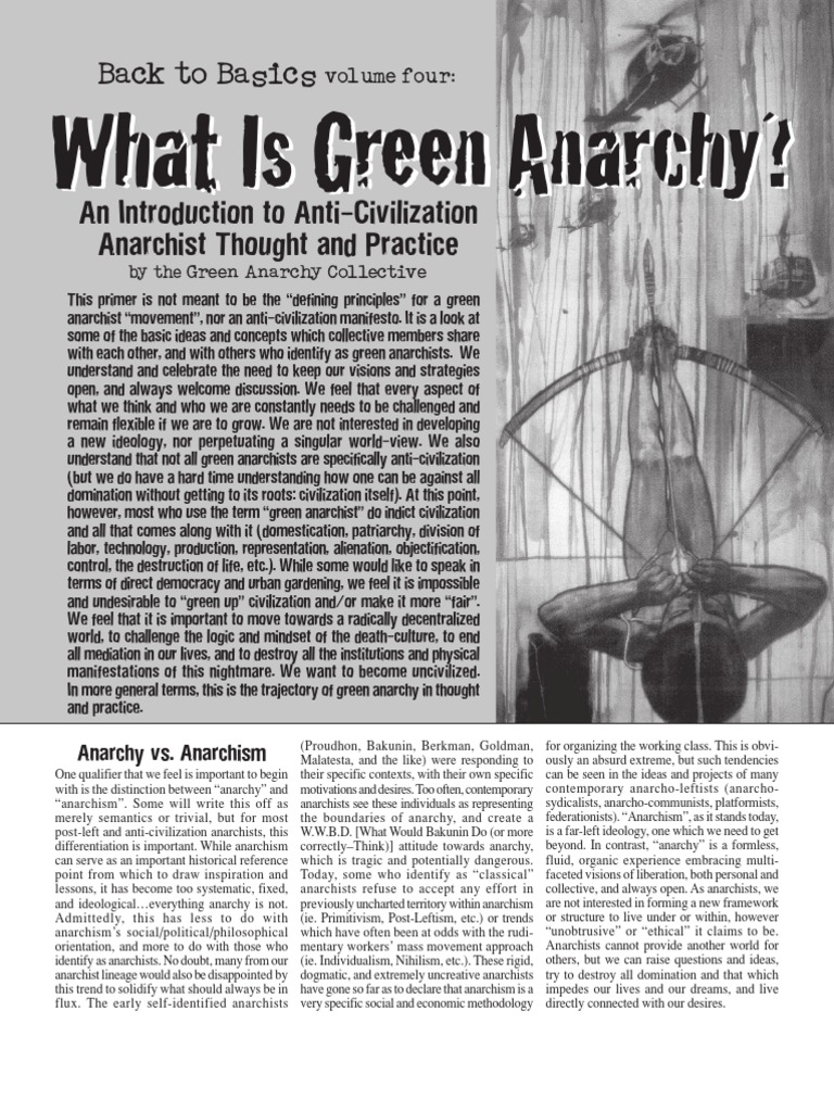 Understanding Green Anarchy Concepts | PDF | Political Theories ...
